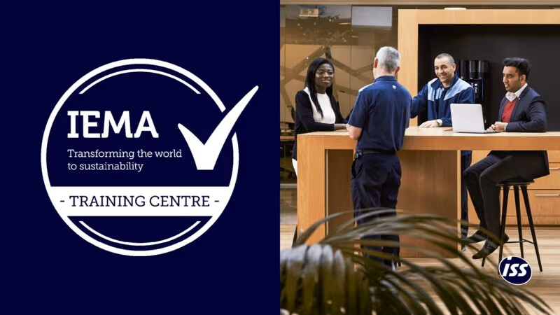 ISS champions sustainable workplaces as official IEMA training centre